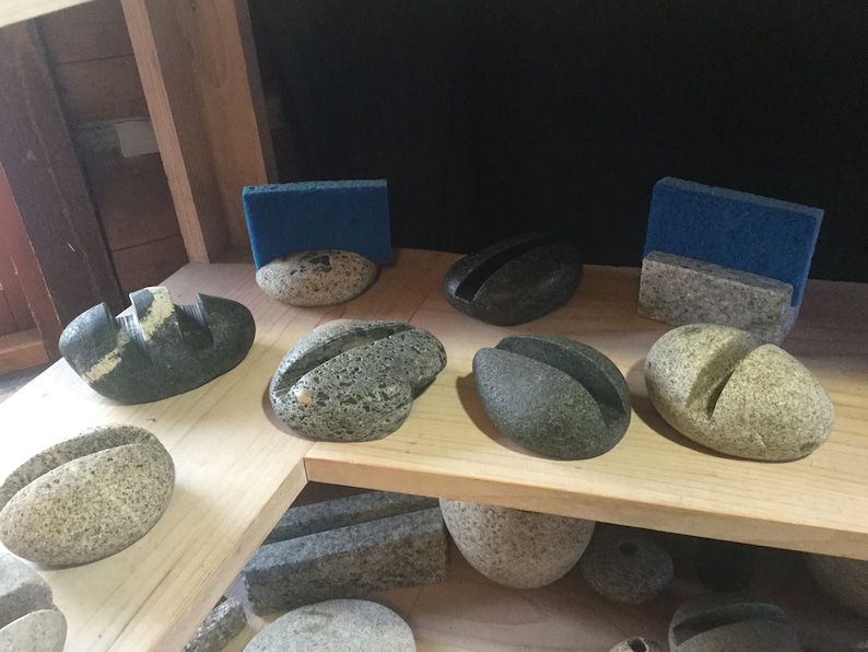 Stone Sponge Holder - Etsy