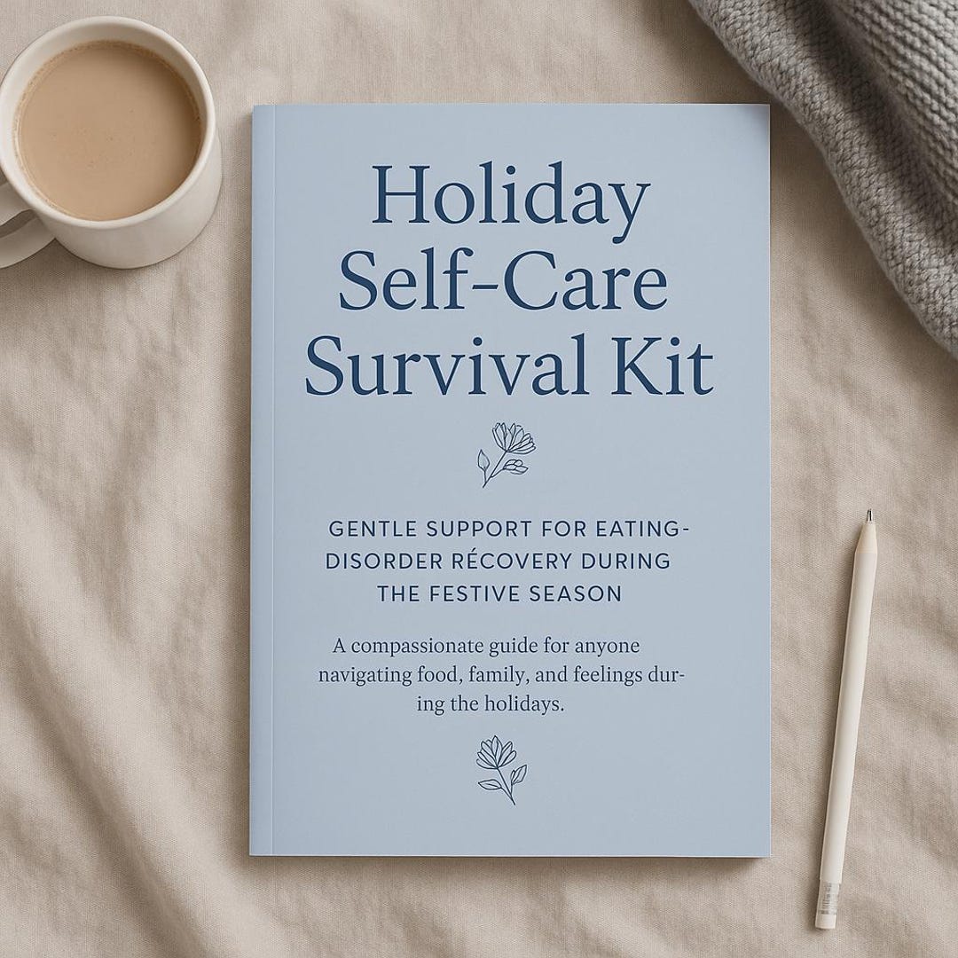 Holiday Self-care Workbook | Gentle Christmas Wellness Journal ...