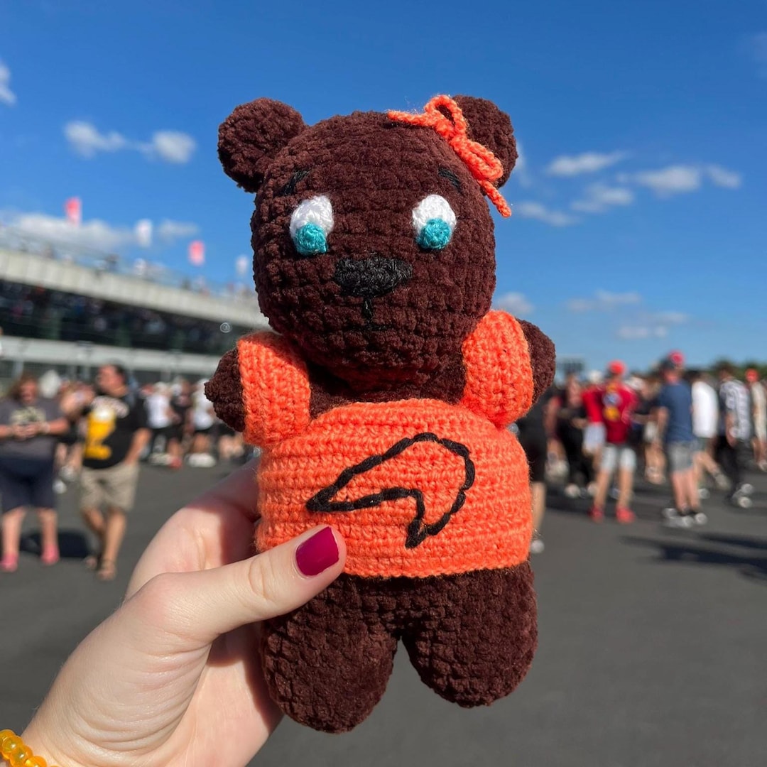 F1 Crochet Teddy Bear PDF Pattern – Beginner Friendly Amigurumi ...