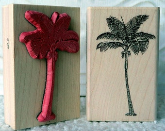 Palm Tree Stamp - Etsy