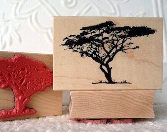 Weeping Willow Tree Rubber Stamp From Oldislandstamps | Etsy