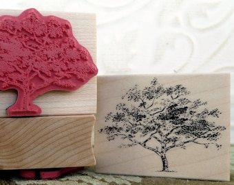 Weeping Willow Tree Rubber Stamp From Oldislandstamps | Etsy