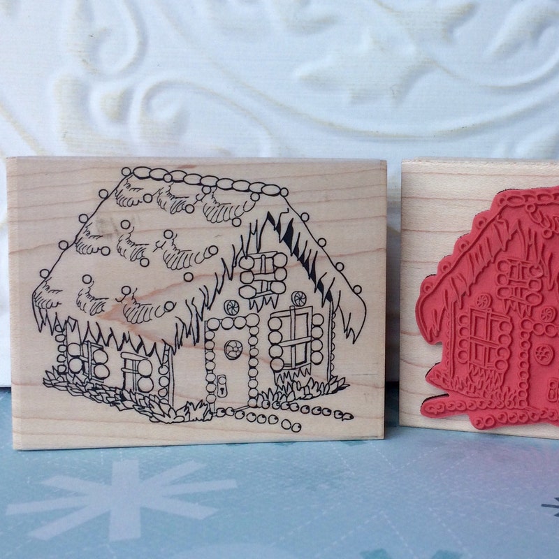 Gingerbread Stamp - Etsy
