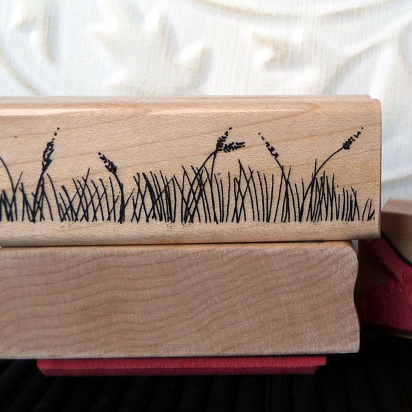 Grass Stamp - Etsy