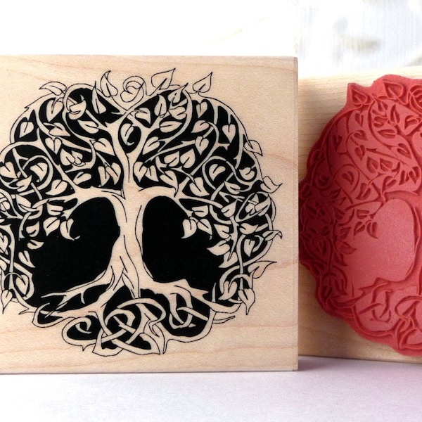 Tree of Life Stamp - Etsy