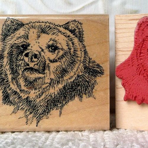 Moose Rubber Stamp From Oldislandstamps - Etsy