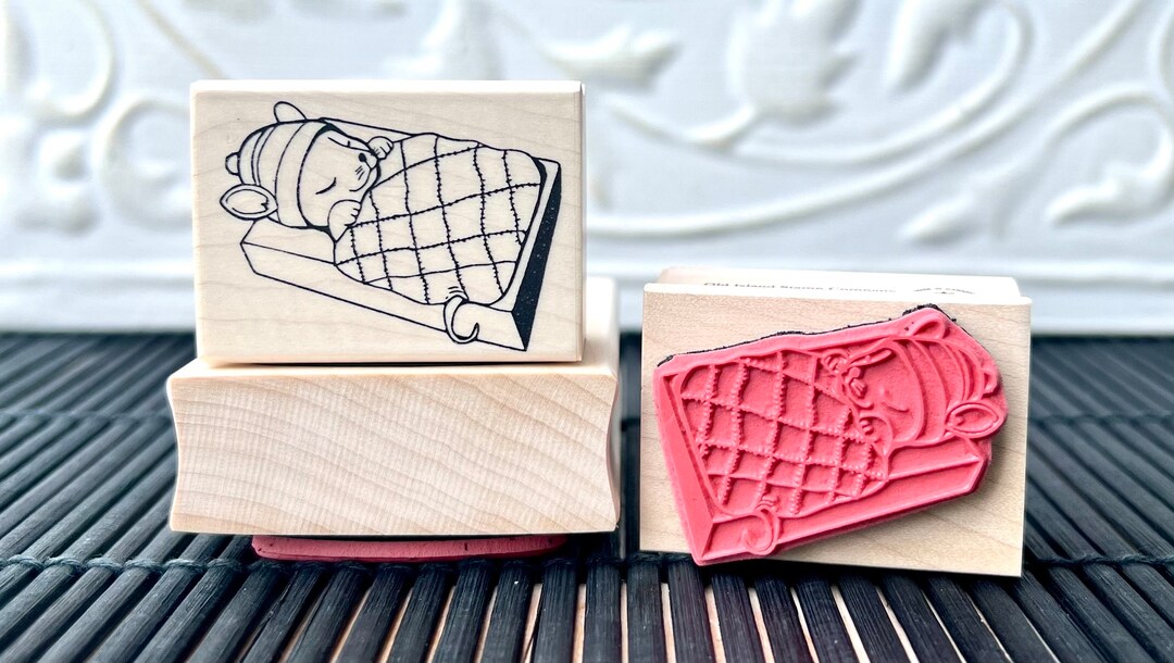 Matchbox Mouse Rubber Stamp From Oldislandstamps - Etsy