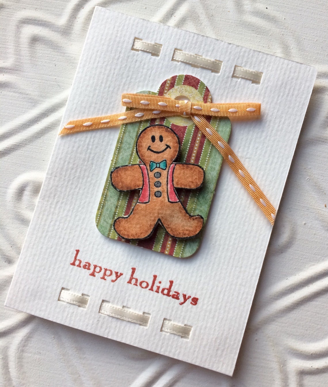 Gingerbread Boy Rubber Stamp From Oldislandstamps - Etsy