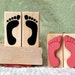 Bare Feet Rubber Stamps From Oldislandstamps - Etsy