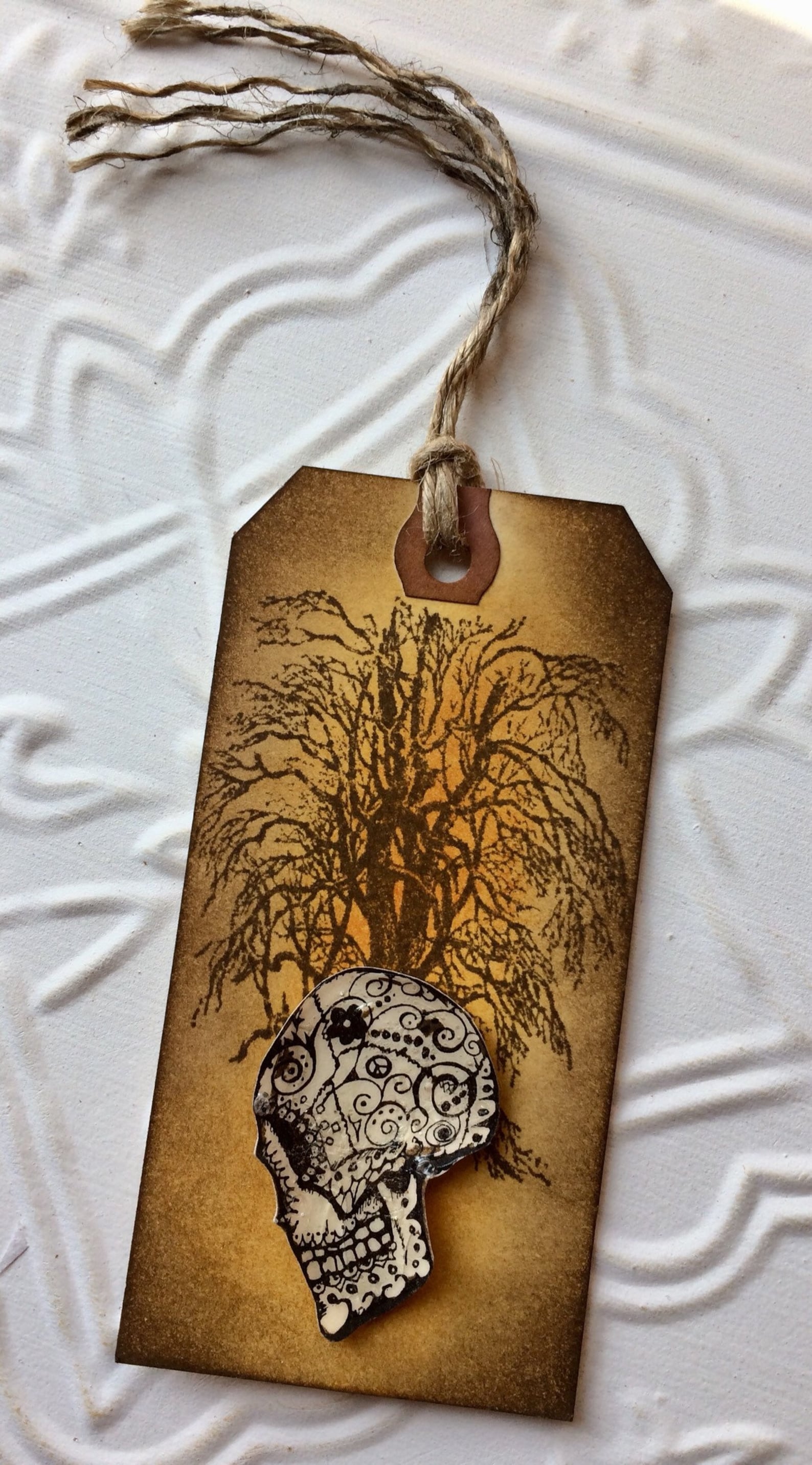 Spooky Tree Rubber Stamp From Oldislandstamps - Etsy
