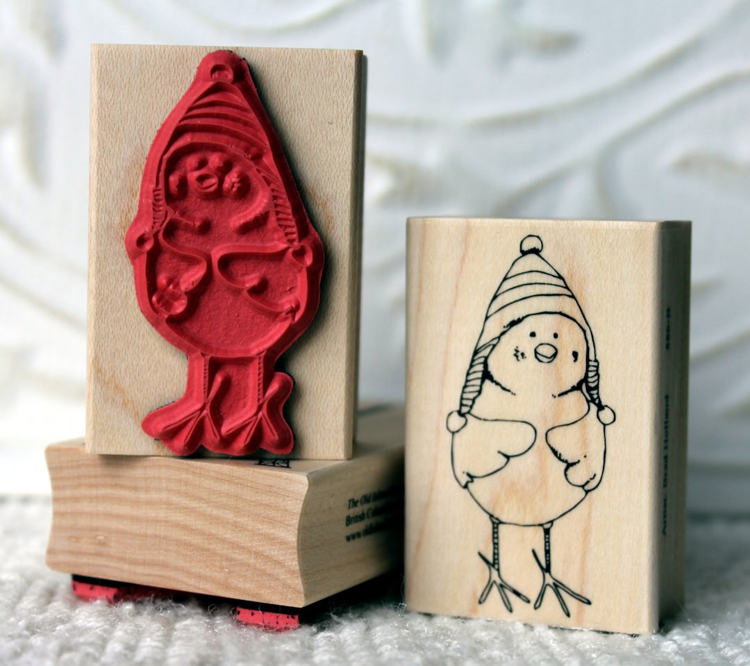 Rupert Baby Bird Rubber Stamp From Oldislandstamps - Etsy