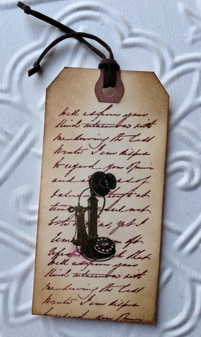 Vintage Candlestick Telephone Rubber Stamp From Oldislandstamps - Etsy