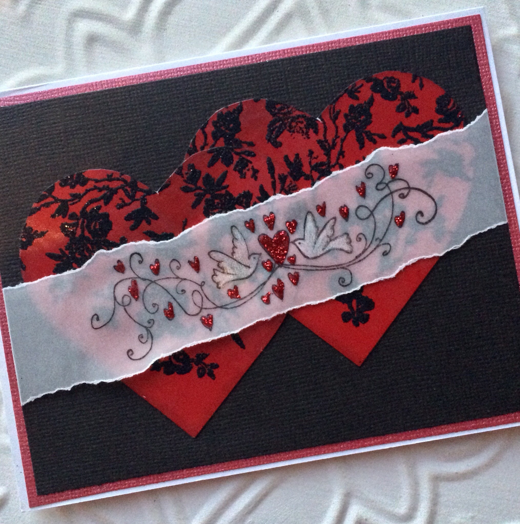 Lovey Doves Rubber Stamp From Oldislandstamps - Etsy