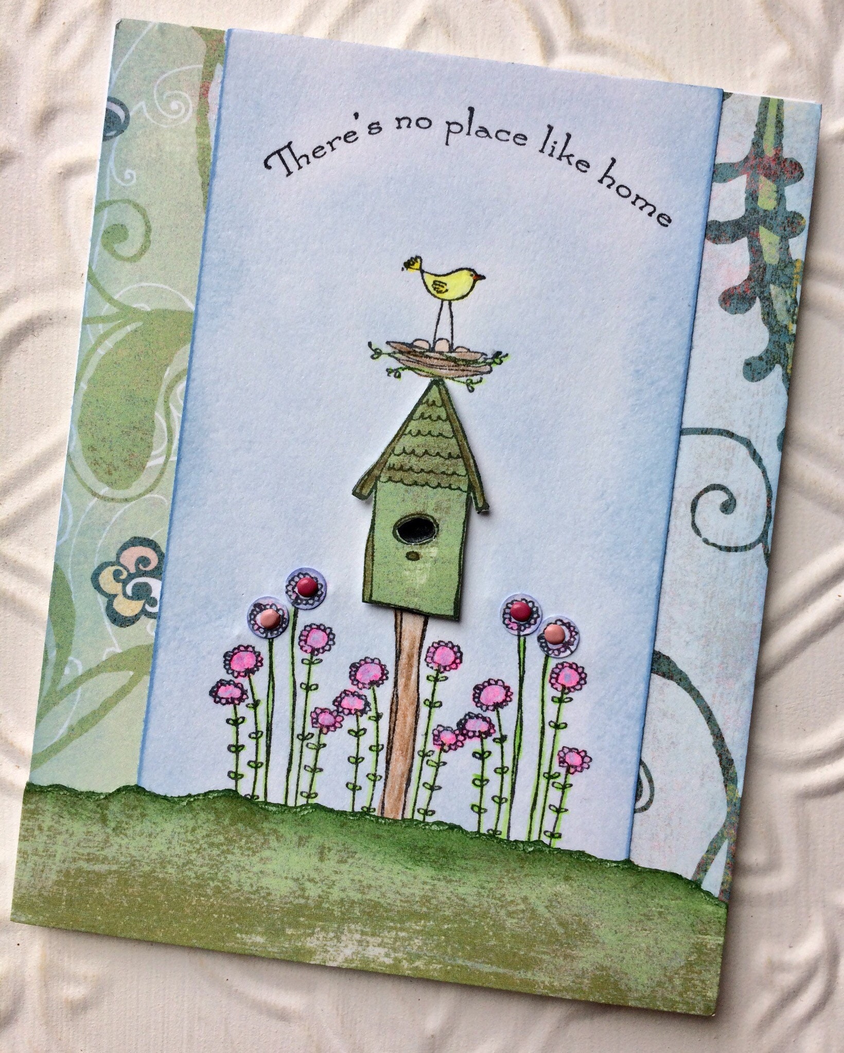 Community Bird House Rubber Stamp From Oldislandstamps - Etsy