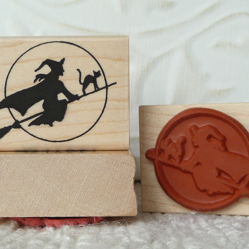 Witch Stamp - Etsy