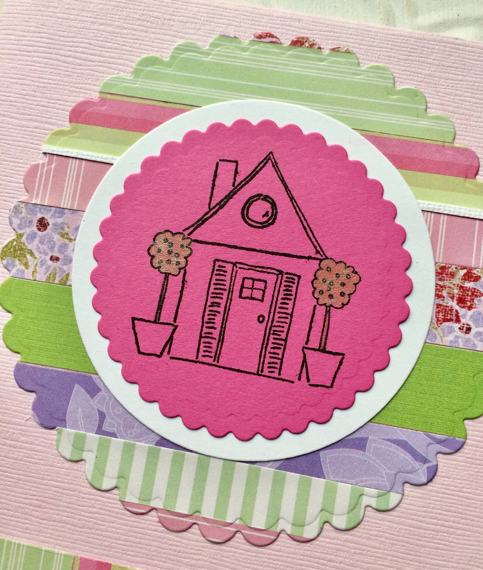 Little House Rubber Stamp From Oldislandstamps - Etsy