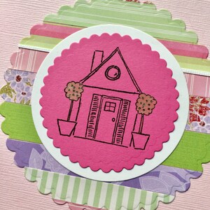 Little House Rubber Stamp From Oldislandstamps - Etsy