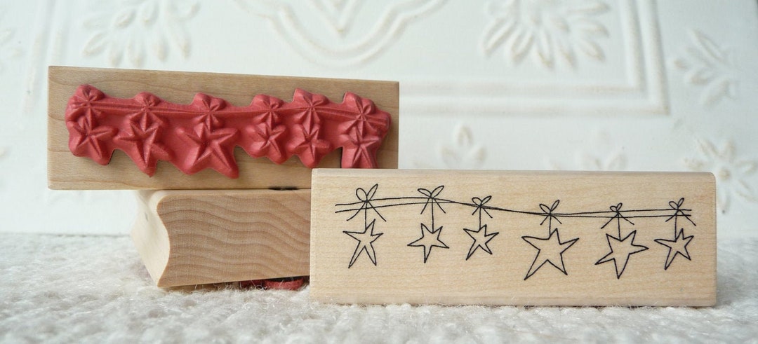 Starlight Rubber Stamp From Oldislandstamps - Etsy