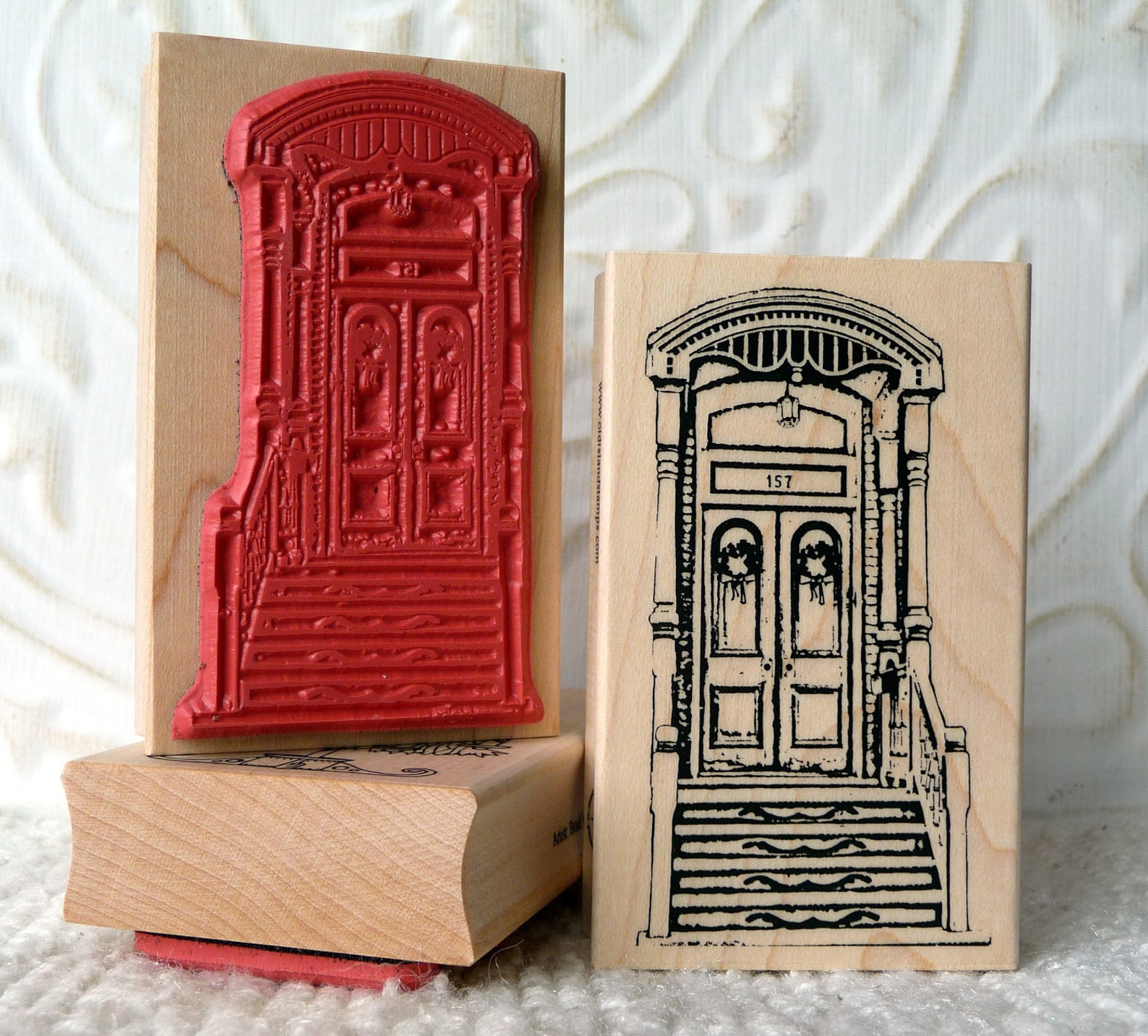 Victorian Entry Rubber Stamp From Oldislandstamps - Etsy
