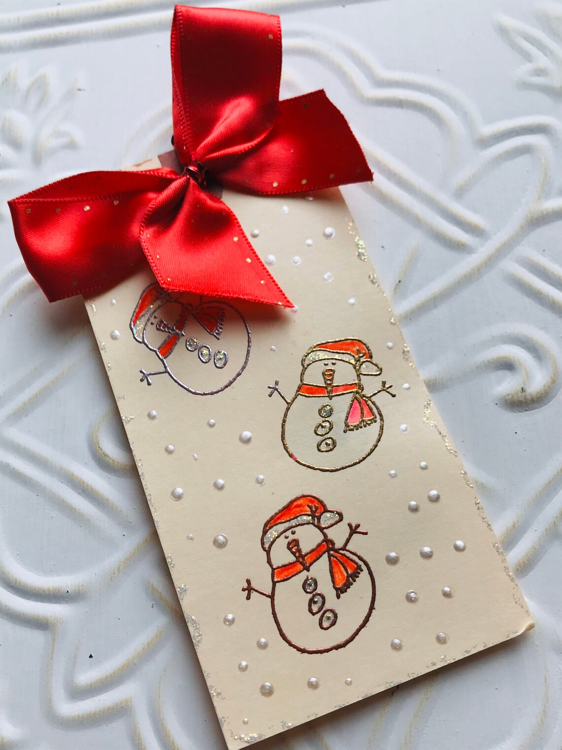 Mini Snowman Rubber Stamp From Oldislandstamps | Etsy