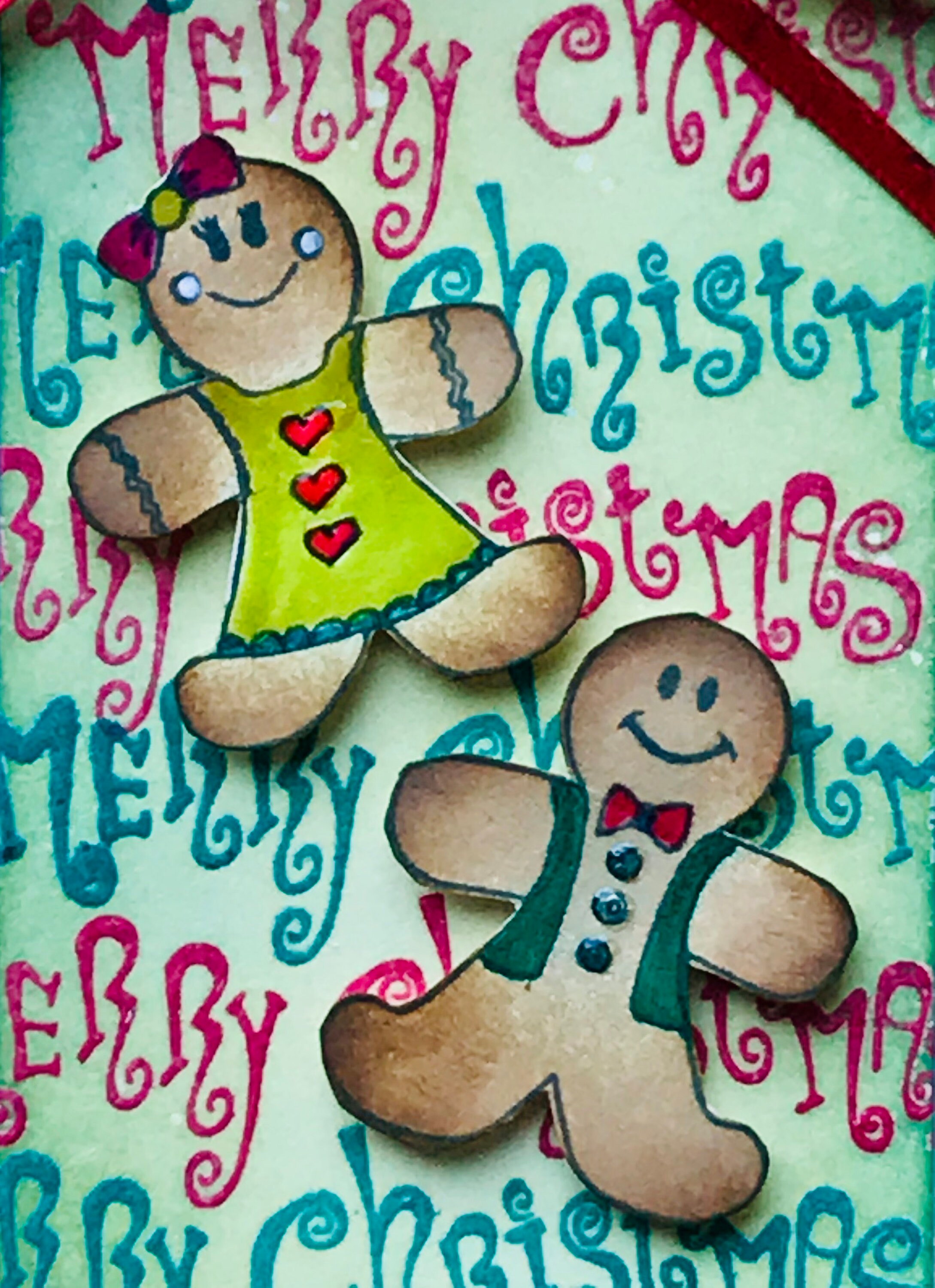 Ginger Gingerbread Girl Rubber Stamp From Oldislandstamps - Etsy