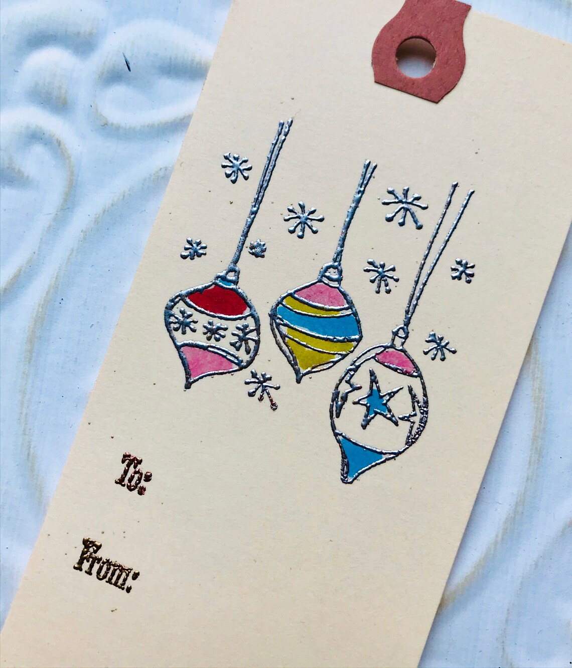 To/from Text Rubber Stamp From Oldislandstamps - Etsy