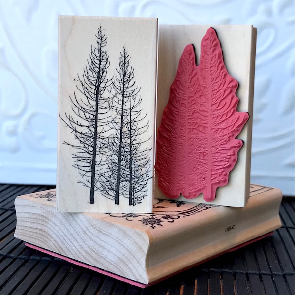 Bare Tree Stamp - Etsy
