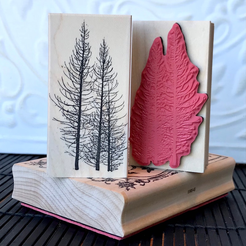 Bare Tree Stamp - Etsy