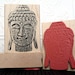 Zen Buddha Rubber Stamp From Oldislandstamps - Etsy