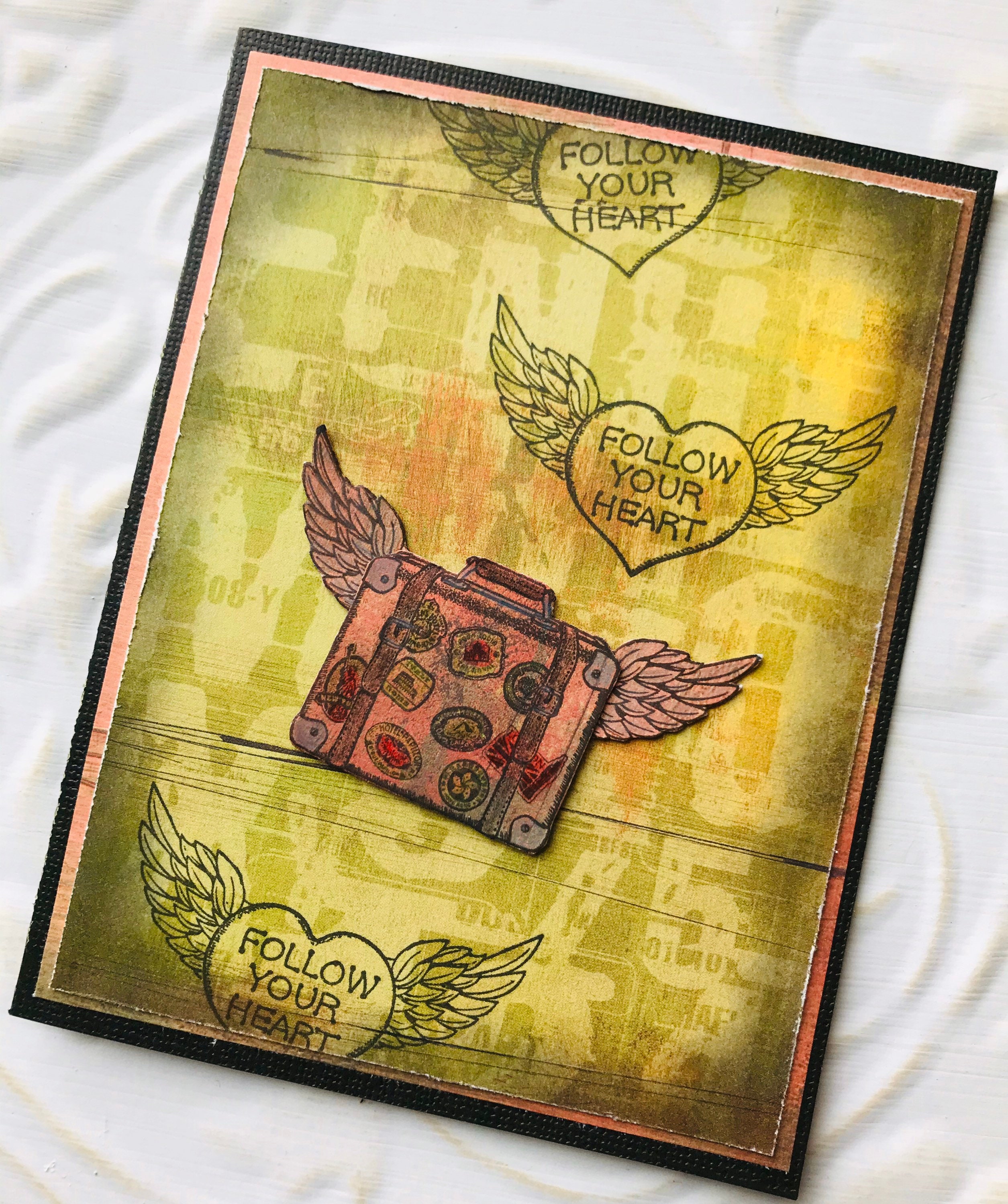 World Traveller Vintage Suitcase Rubber Stamp From - Etsy Ireland