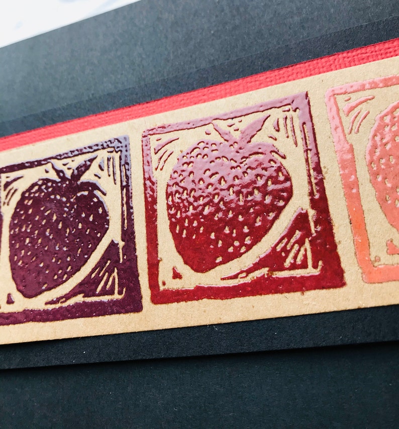 Strawberry Rubber Stamp From Oldislandstamps - Etsy