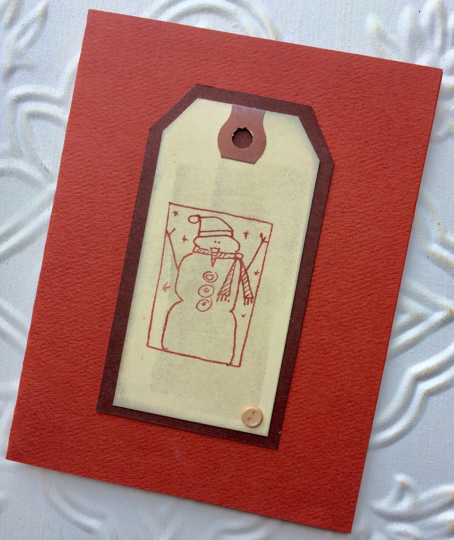 Snowman Rubber Stamp From Oldislandstamps | Etsy