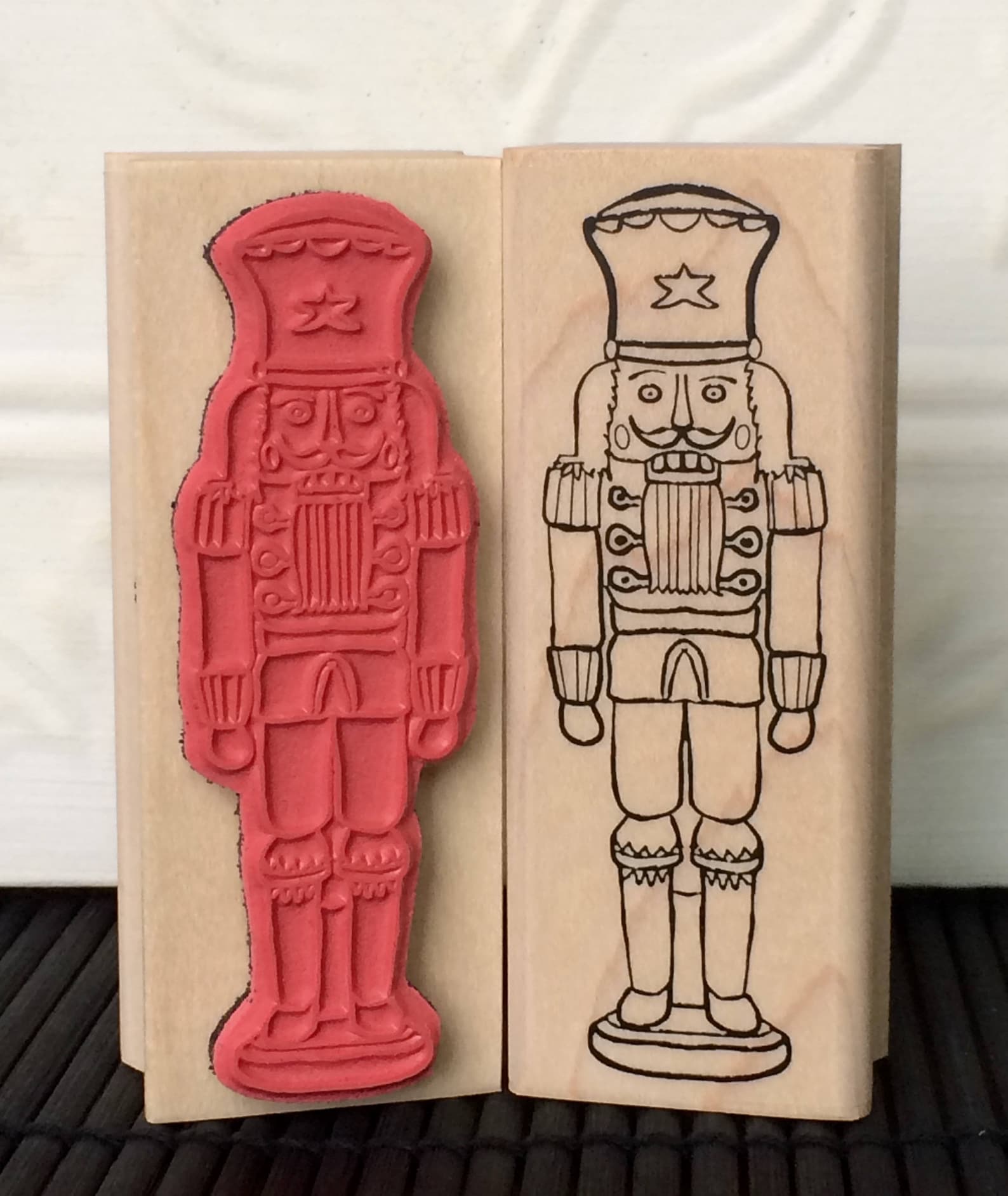 Christmas Nutcracker Rubber Stamp From Oldislandstamps - Etsy