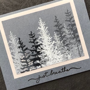 Classic Fir Tree Rubber Stamp From Oldislandstamps - Etsy