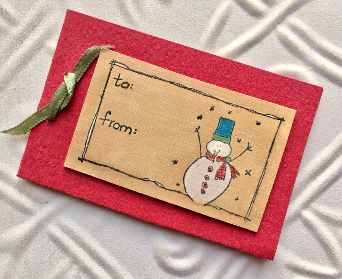To From Snowman Rubber Stamp From Oldislandstamps - Etsy