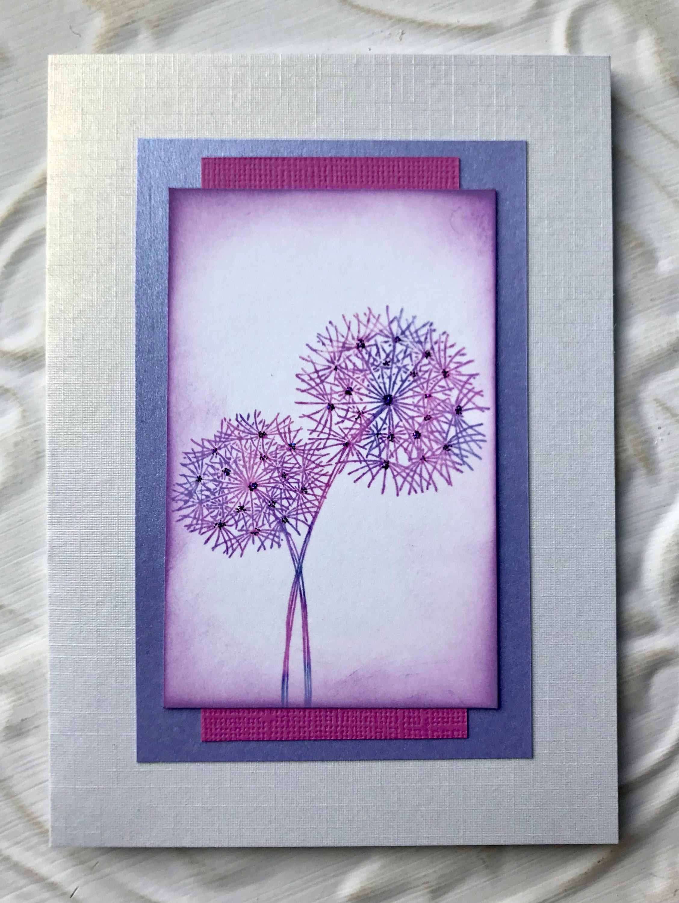 Retro Dandelion Flower Rubber Stamp From Oldislandstamps | Etsy