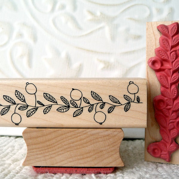 Border Rubber Stamp - Etsy