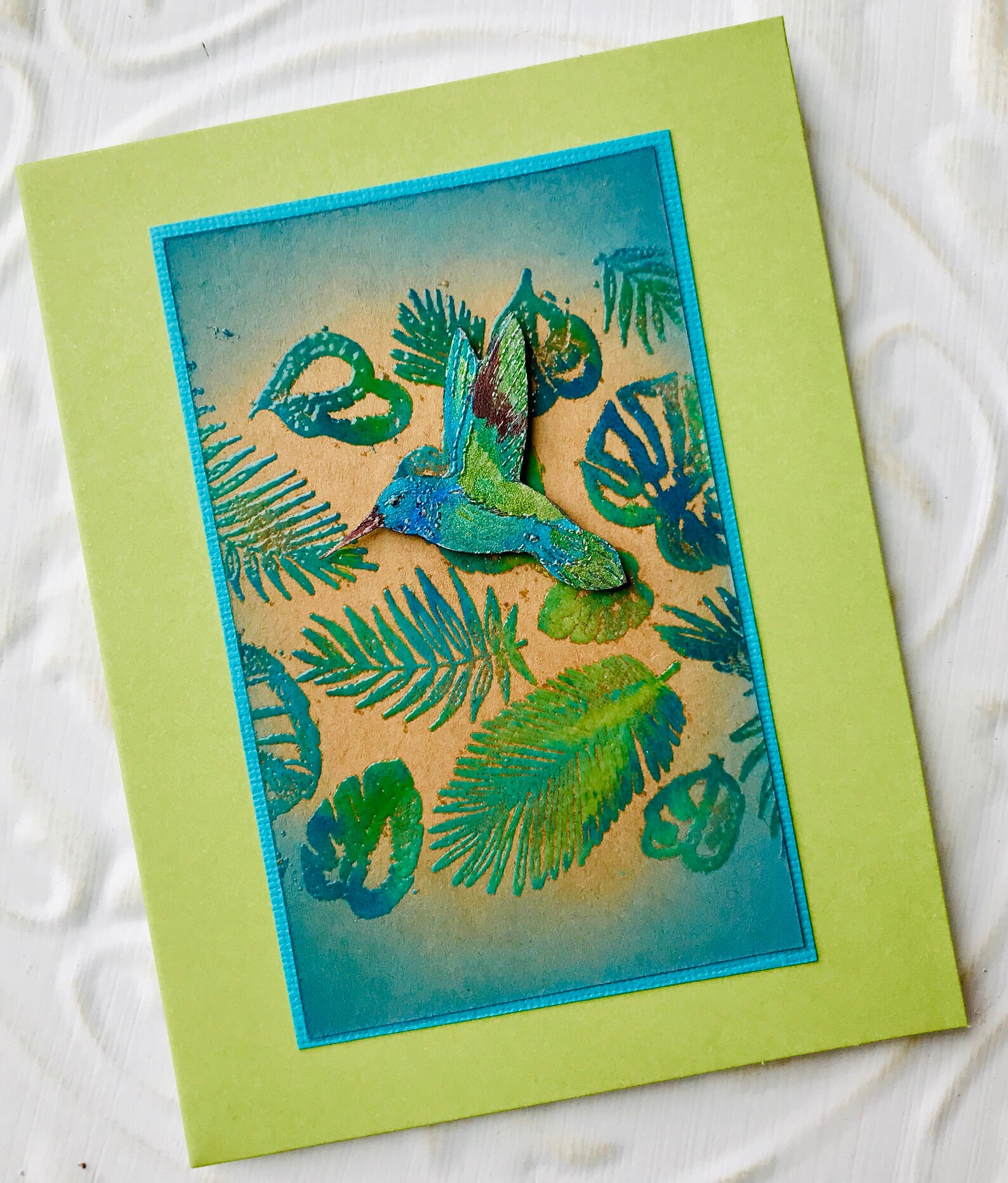Hummingbird Rubber Stamp From Oldislandstamps - Etsy