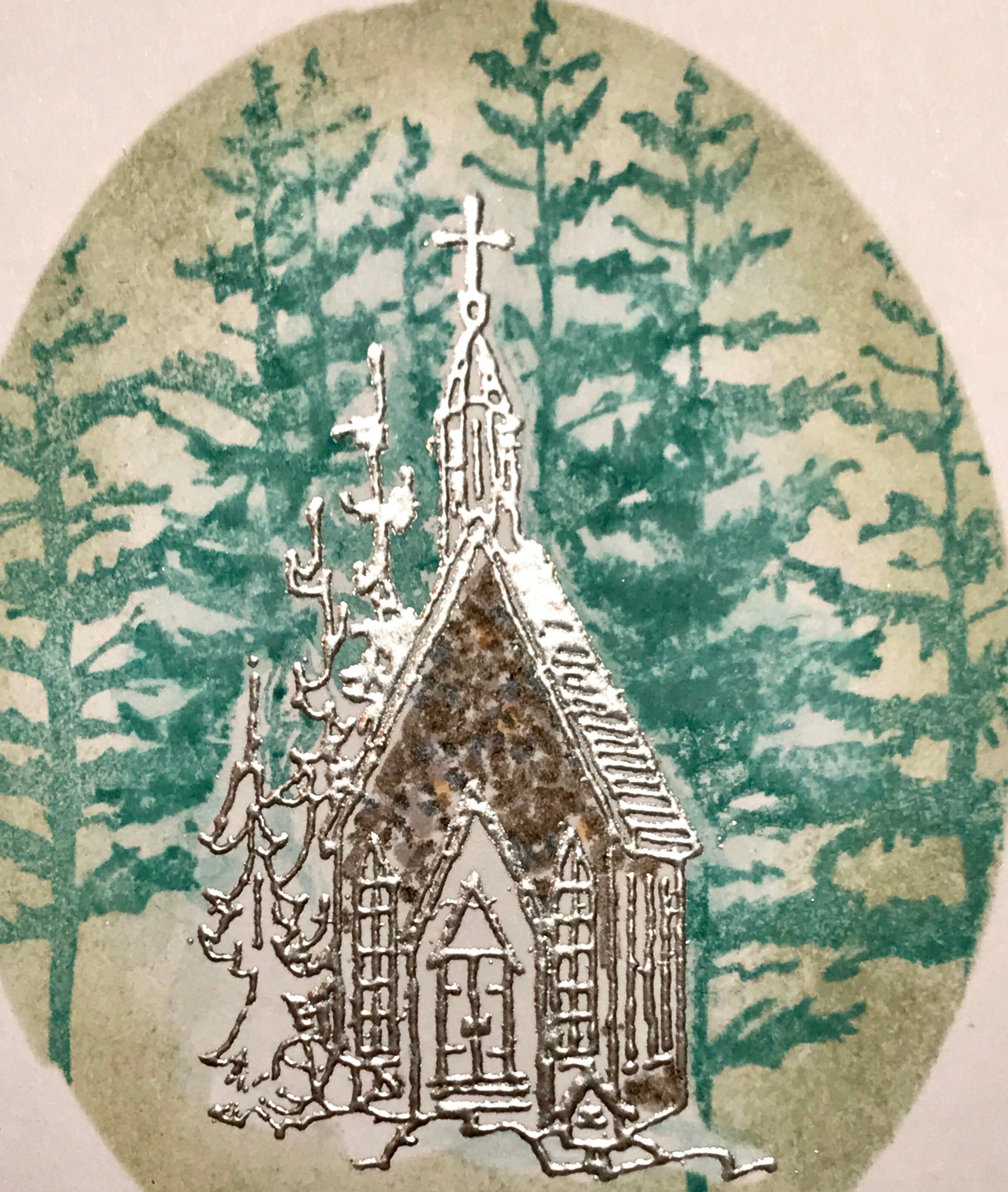 Church Rubber Stamp From Oldislandstamps - Etsy