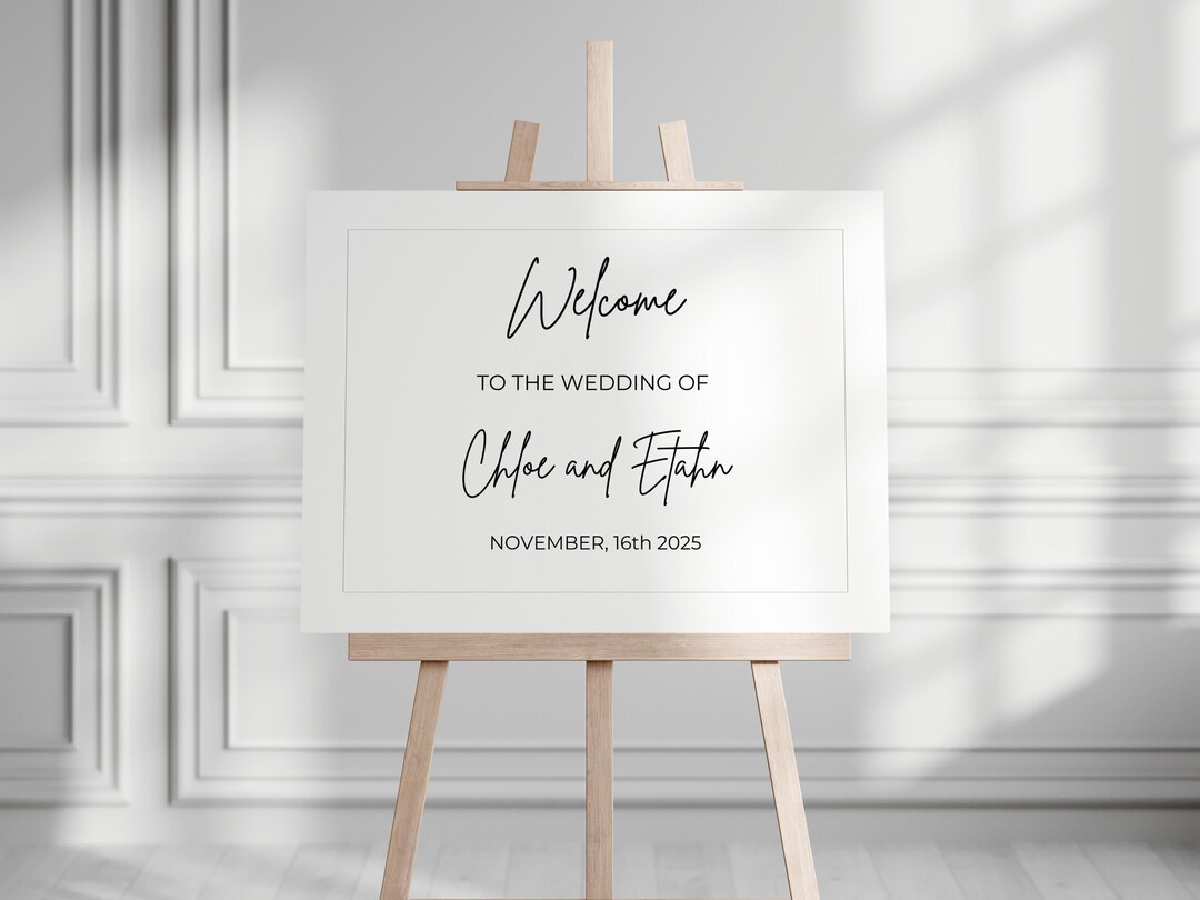 Welcome to the Brides Wedding Featuring the Groom | Personalized ...