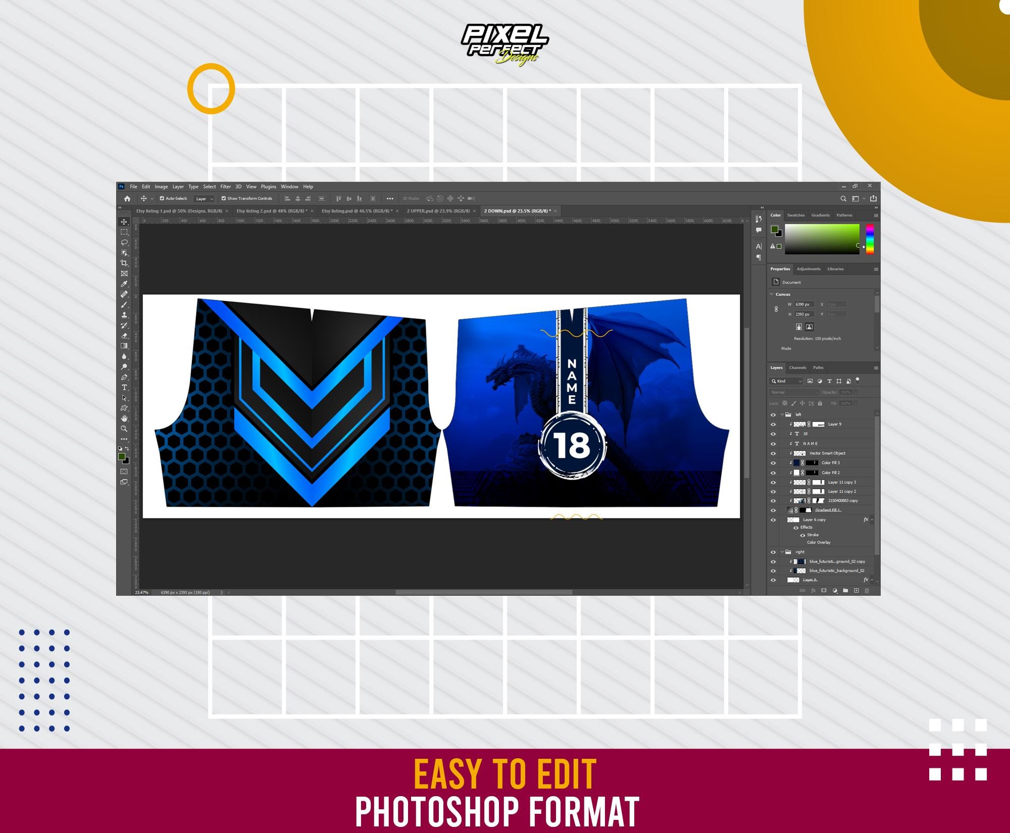 Full Sublimation Jersey | Personalized Sportswear With Name & Number ...