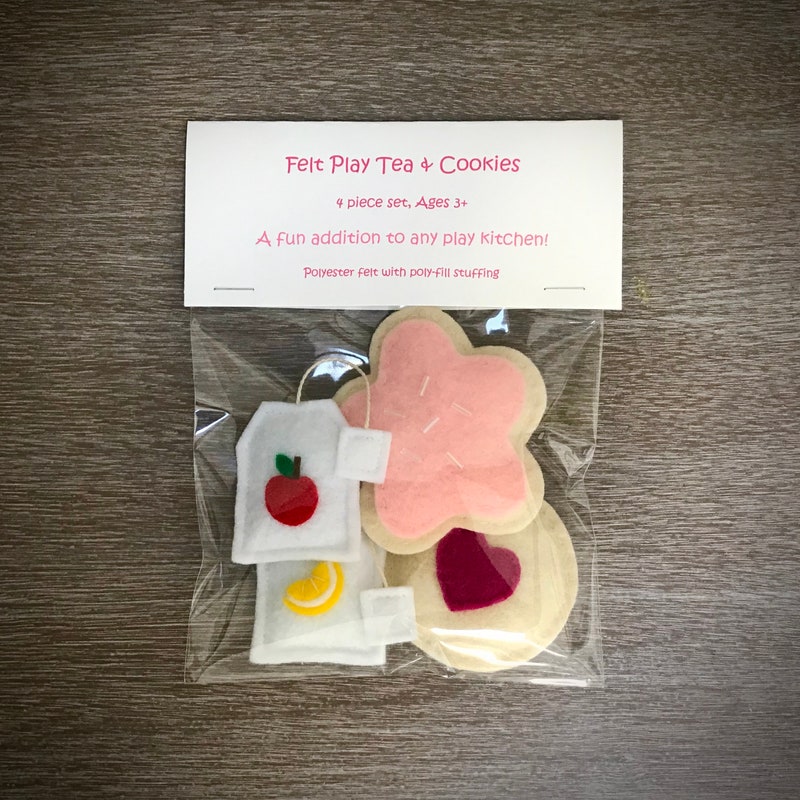 Felt Tea Party Set - Etsy