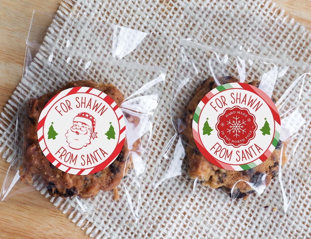 Personalized Christmas Gift Stickers/to From Christmas Santa Gift ...