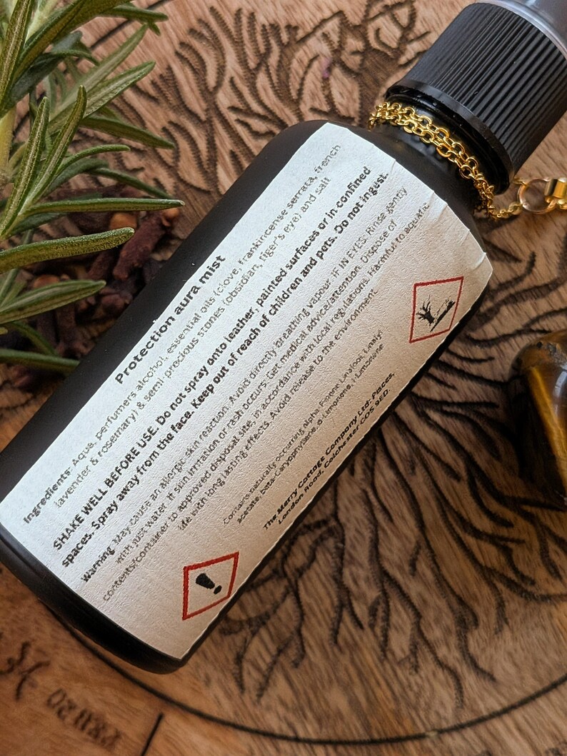 Aura / Energy 'protection' Mist - Smokeless, Flame-free Smudging Spray ...