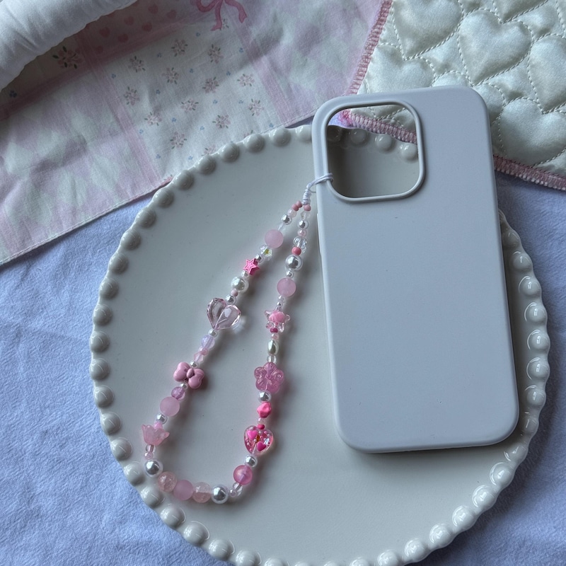 Y2k Flower Phone Charm - Etsy