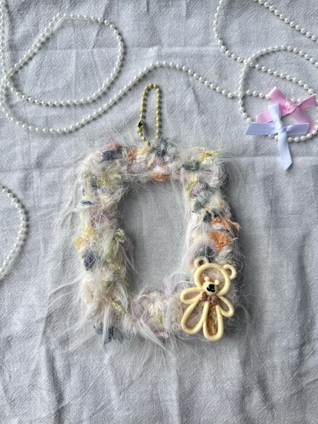 Kpop Toploaders,yellow Photocard Holder,crochet,plush Keychain - Etsy