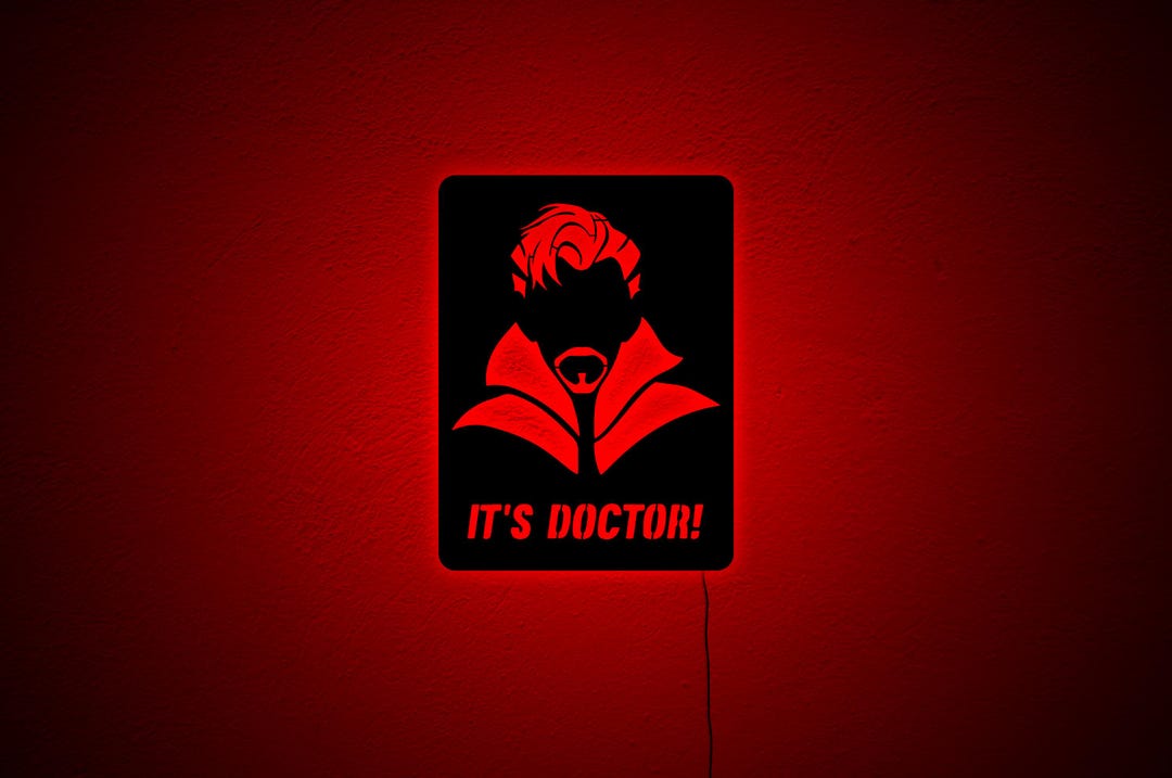 Doctor Strange RGB LED Wall Art | Marvel Wall Decor With Remote ...