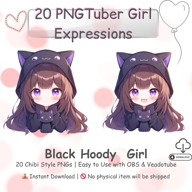 Cat Girl Overlay - Etsy