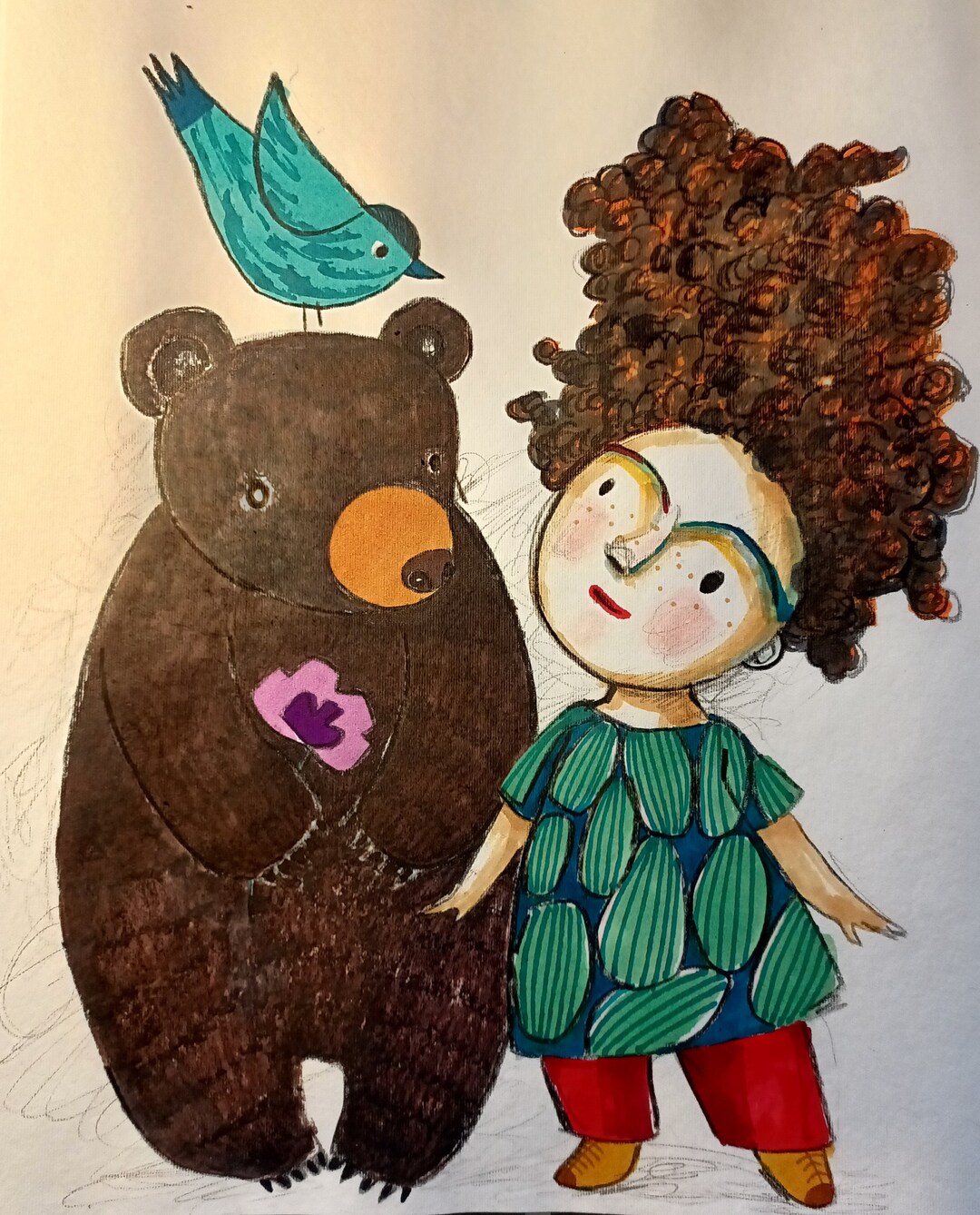 Friends in the Wild - Etsy