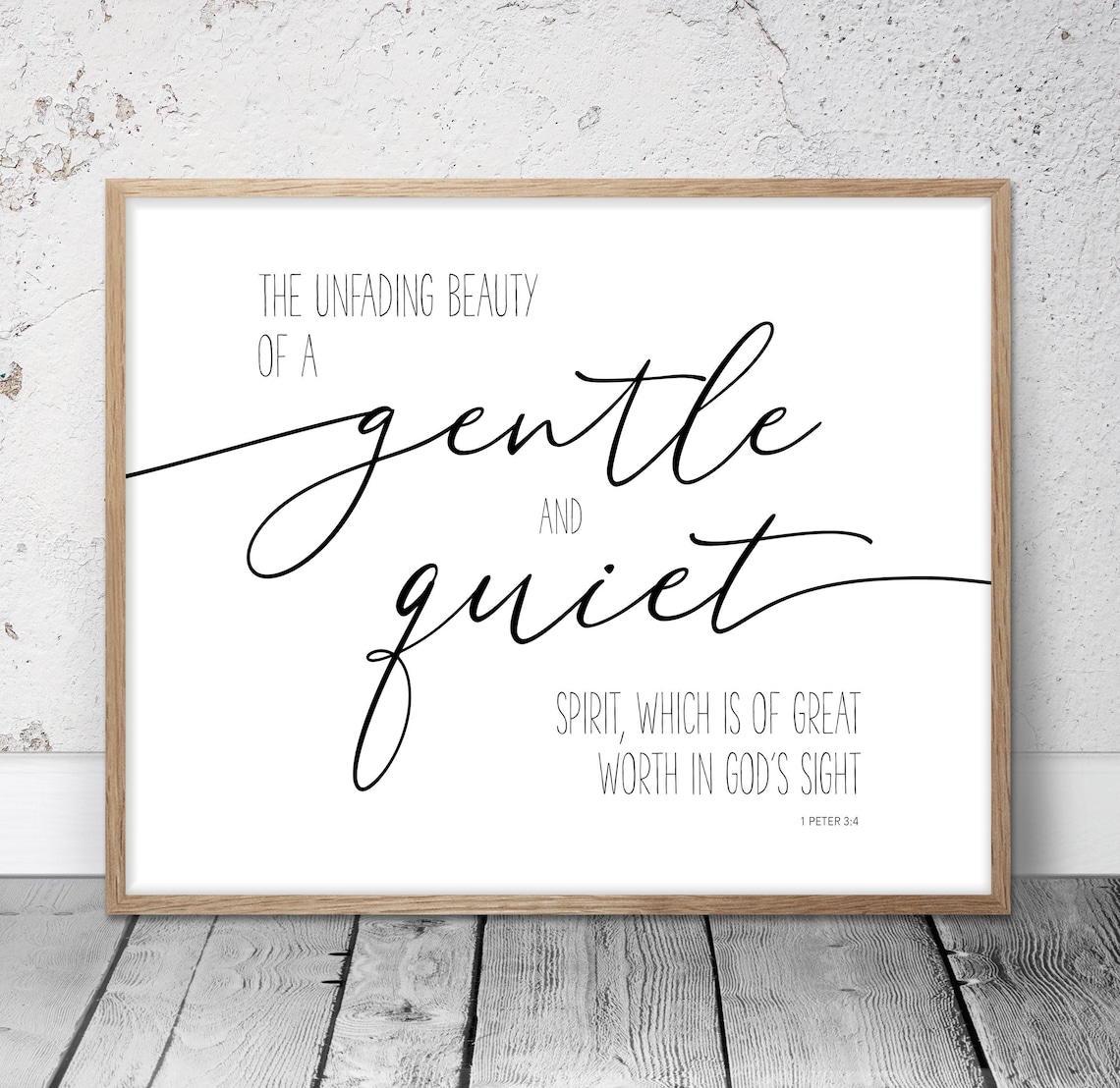 The Unfading Beauty of A Gentle and Quiet Spirit, 1 Peter 3:4, Bible ...